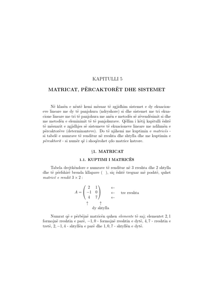Algjeber Lineare Dhe Gjeometri Analitike 11 Per Gjimnaz | PDF