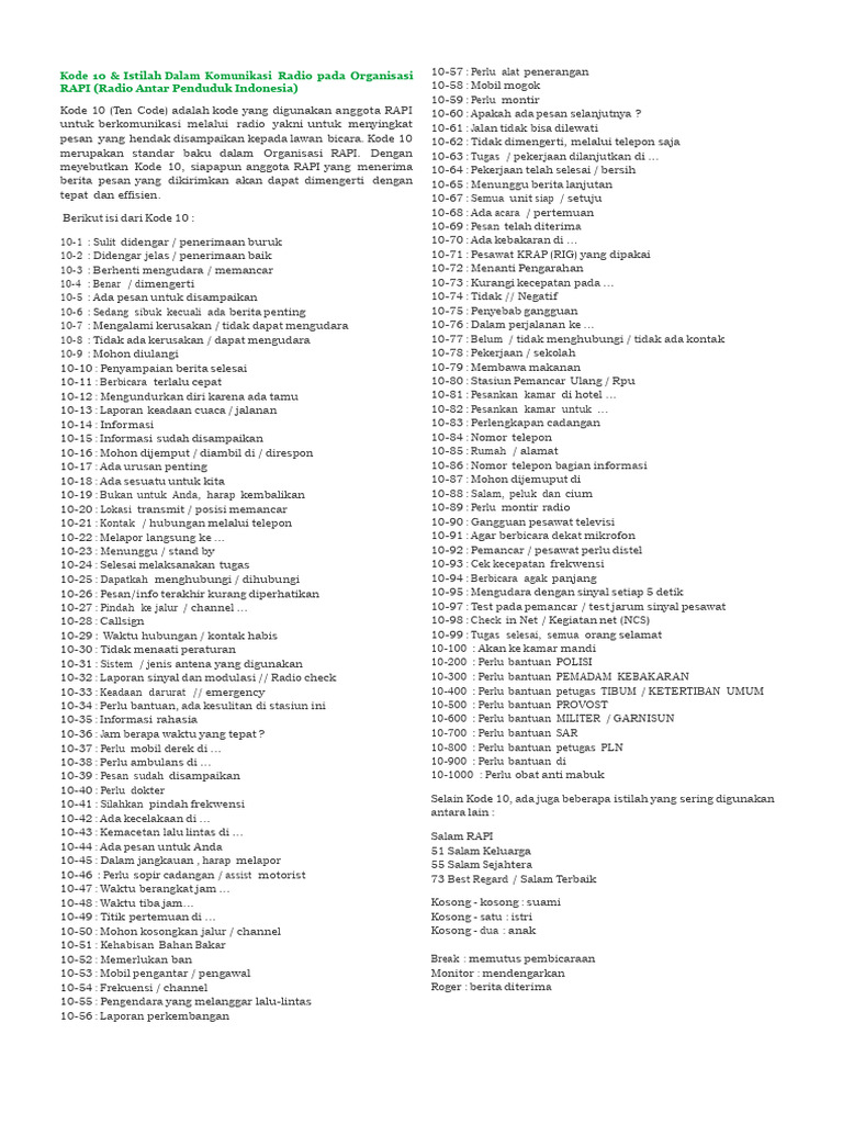 Kode 10 | PDF