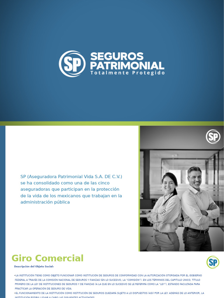 Presentación SP | PDF | Seguro | Reaseguro