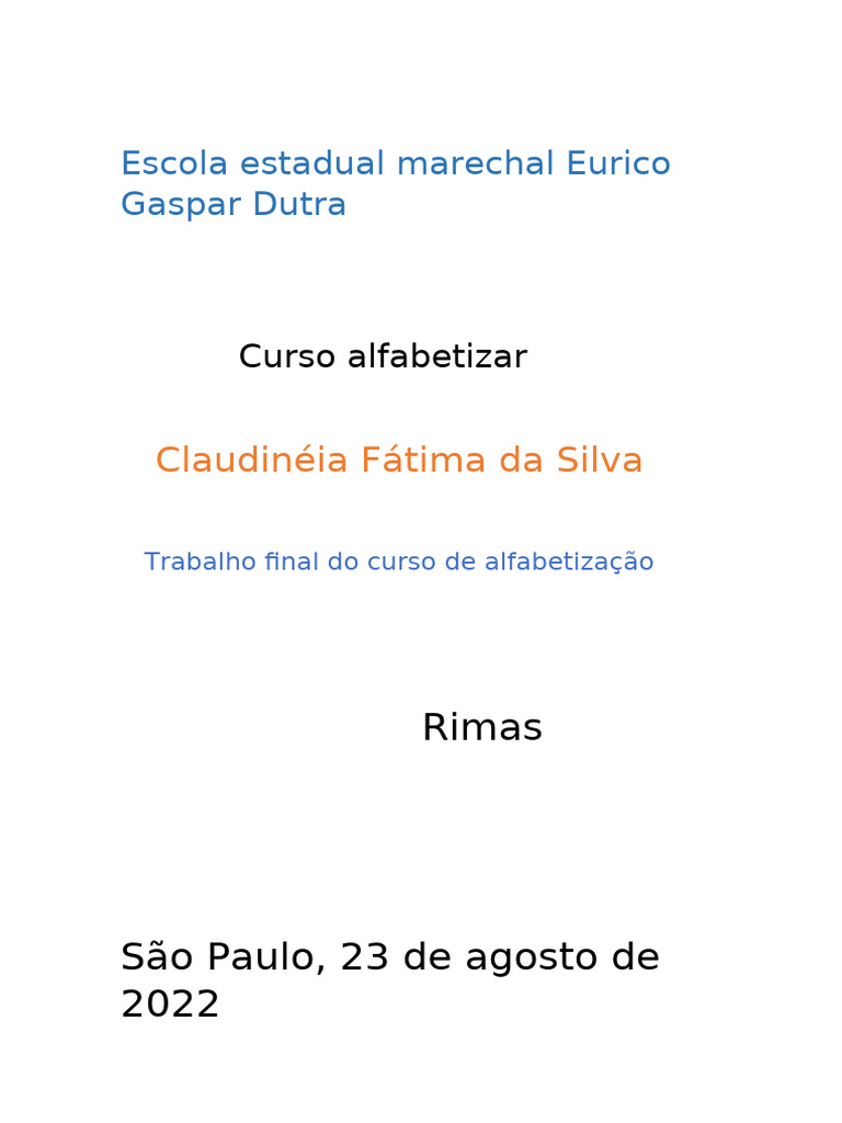 Traalho Clau | PDF