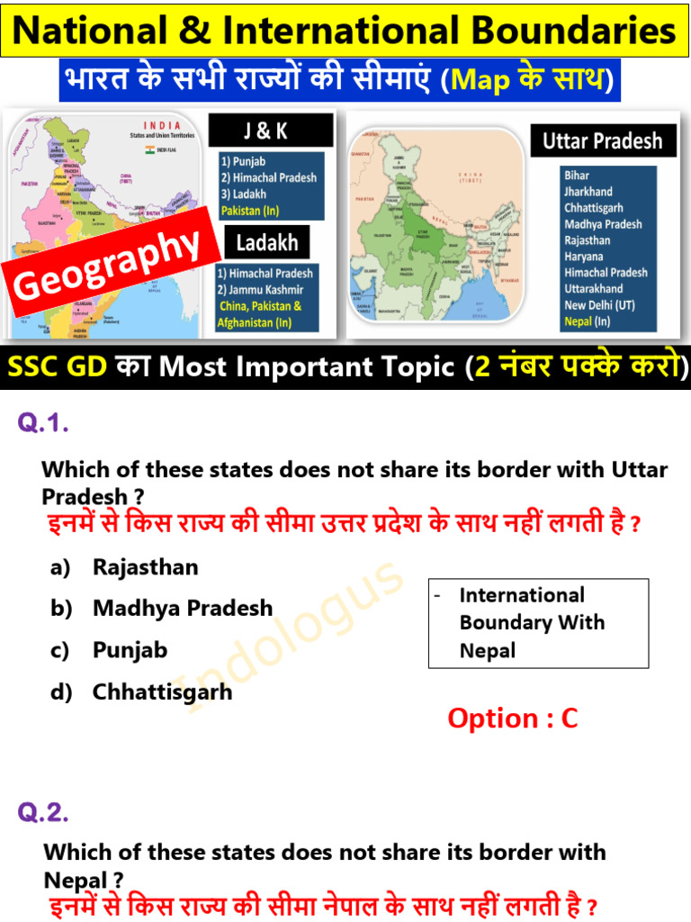 National & International Boundaries | PDF