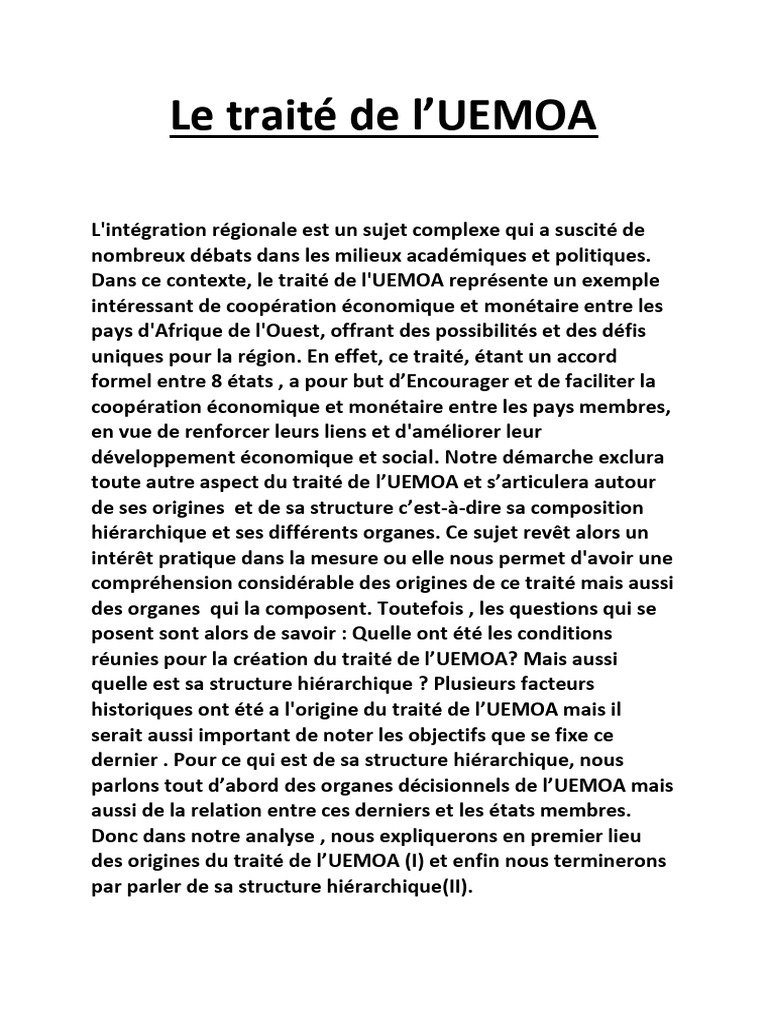 Exposé Complet | PDF