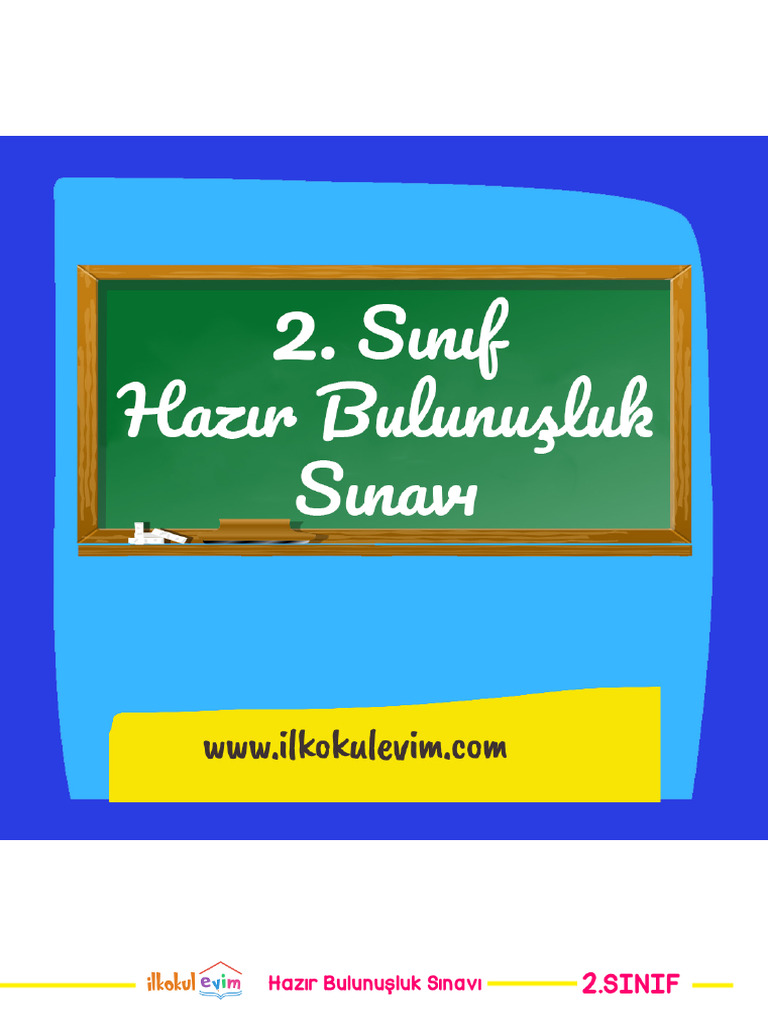 2 Sinif Hazir Bulunusluk Sinavi 06 09 2022 | PDF