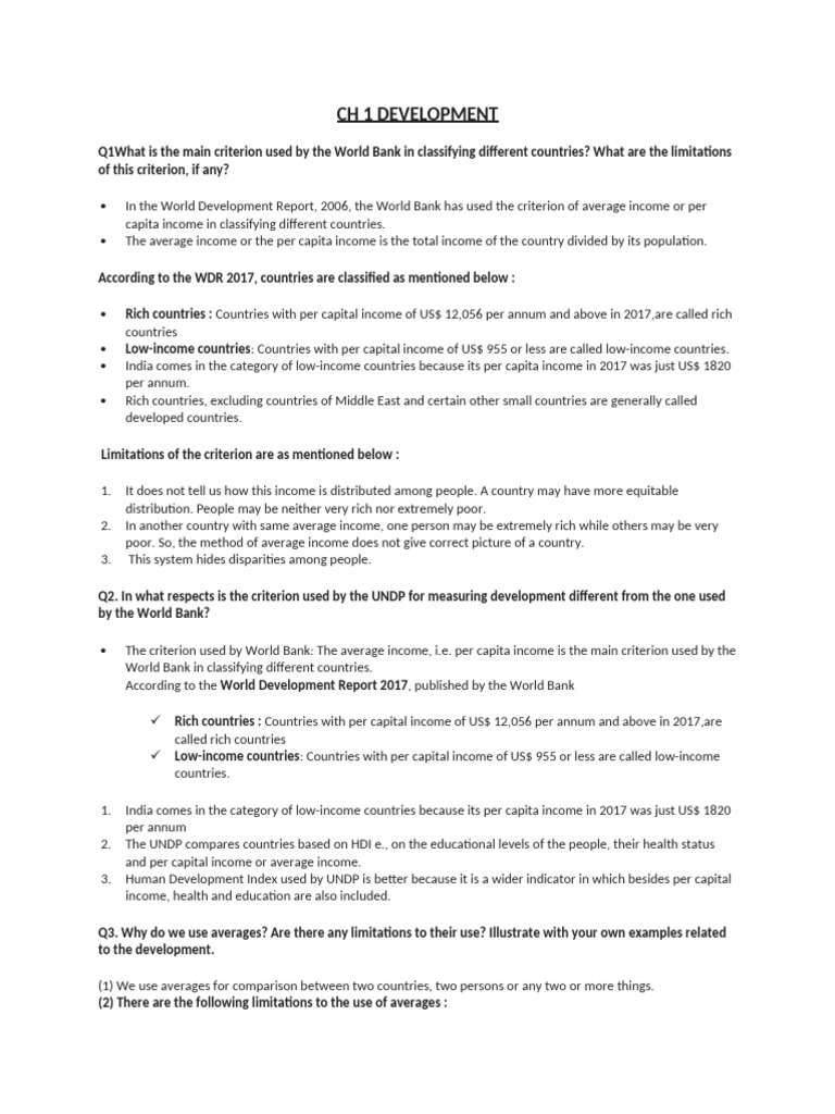 CH 1 Development | PDF