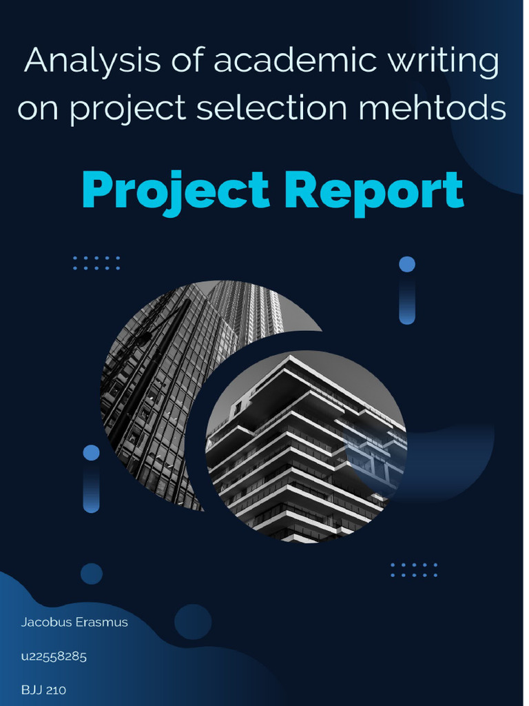 Erasmus Theo 22558285 Report | PDF