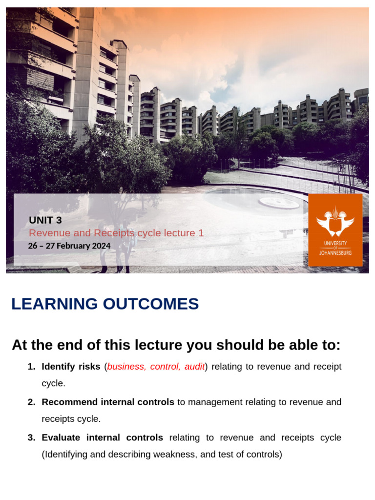 Unit 3 Lecture 1 Slides | PDF