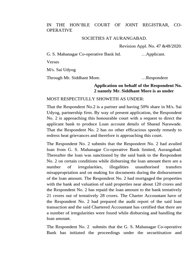 Application To Stay The Proceedings | PDF