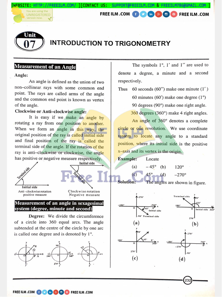 10th Math Ex7.1 | PDF