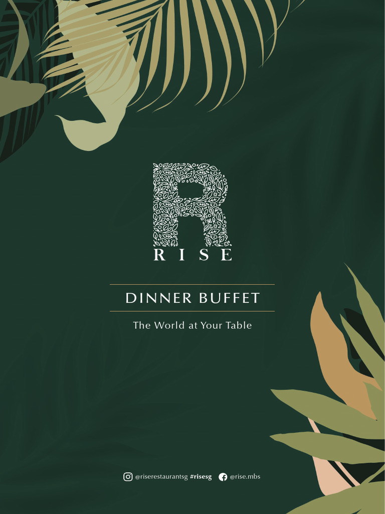 Rise Buffet Menu | PDF