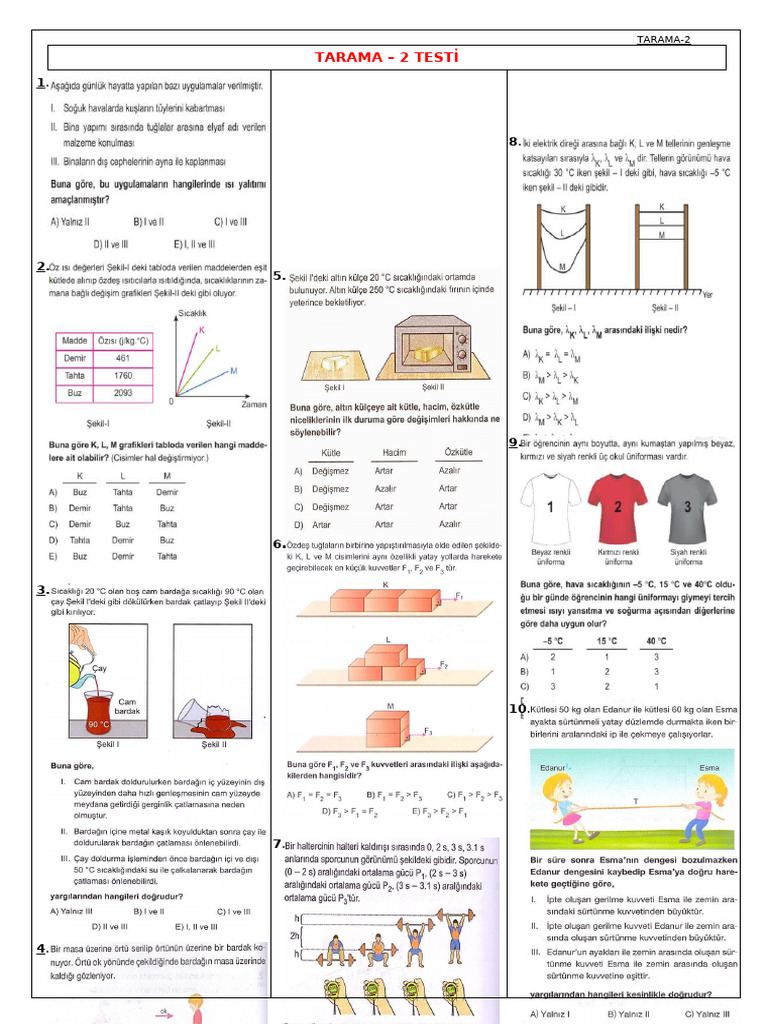 Tyt Tarama - 2 | PDF