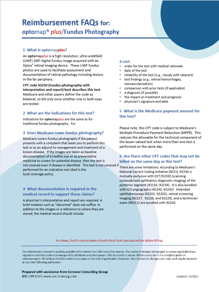 Billing Faqs Fundus Photo | PDF
