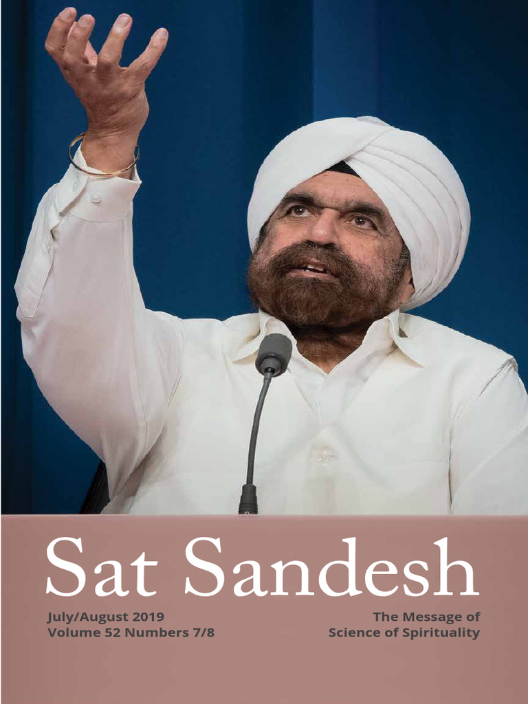 Sat Sandesh: The Message of Science of Spirituality July/August 2019 ...