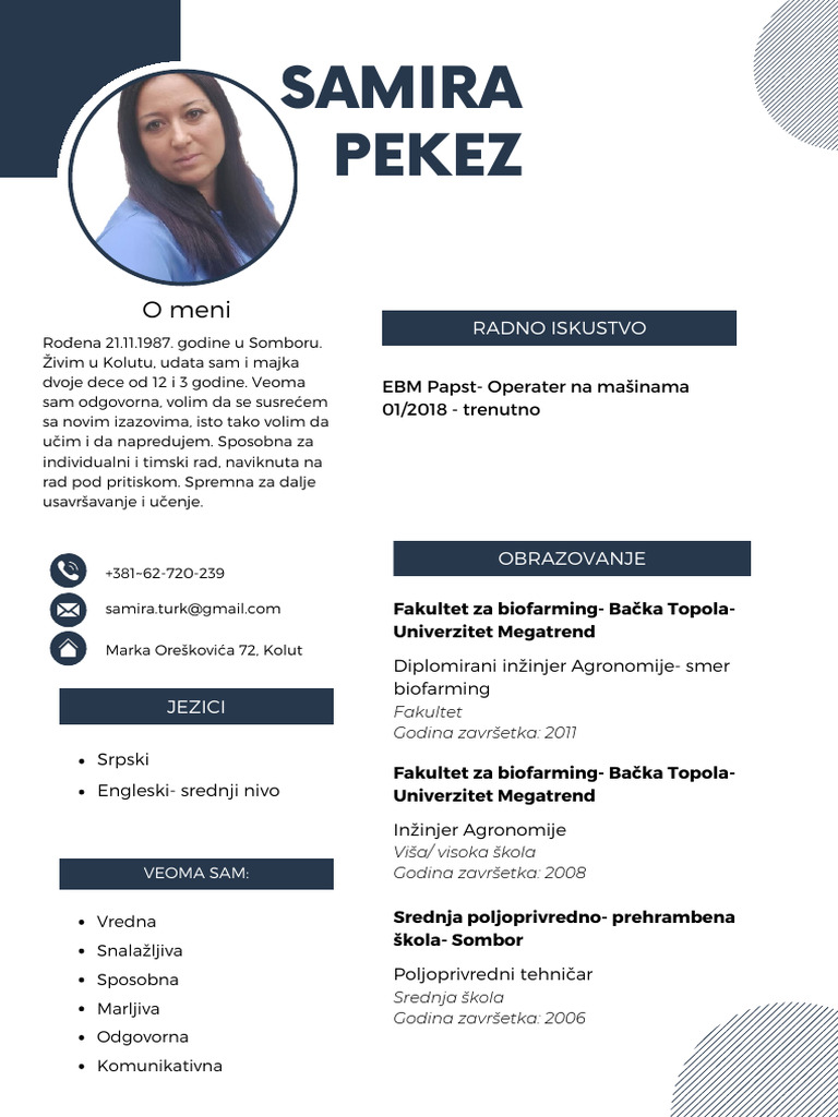 Samira CV | PDF