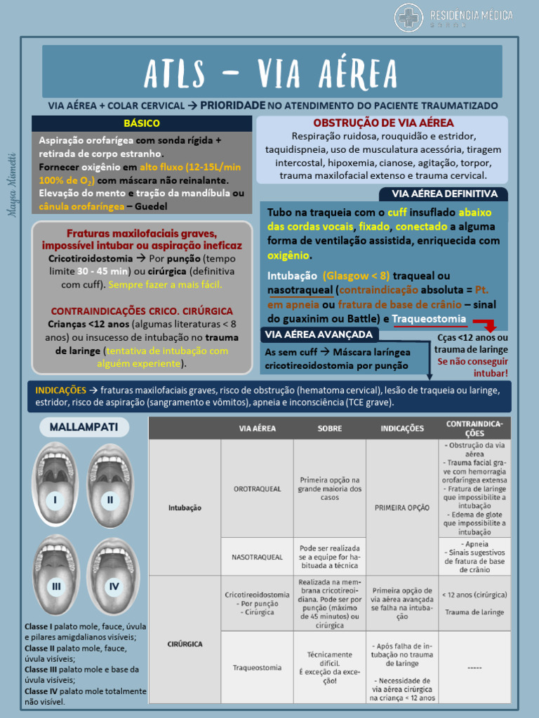 Atls - Via Aérea | PDF