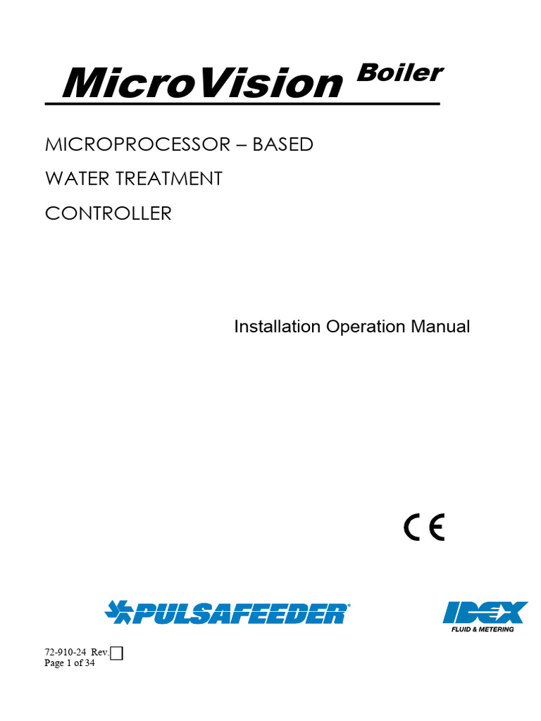 Micro Vision Boiler - PULSAFEEDER | PDF