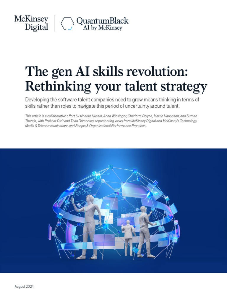 The Gen Ai Skills Revolution Rethinking Your Talent Strategy | PDF