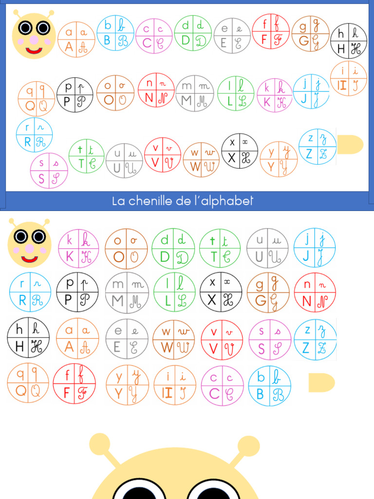 Chenille Alphabet | PDF