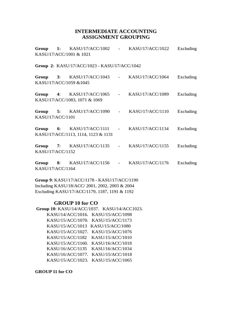 Accounting Assignment. | PDF