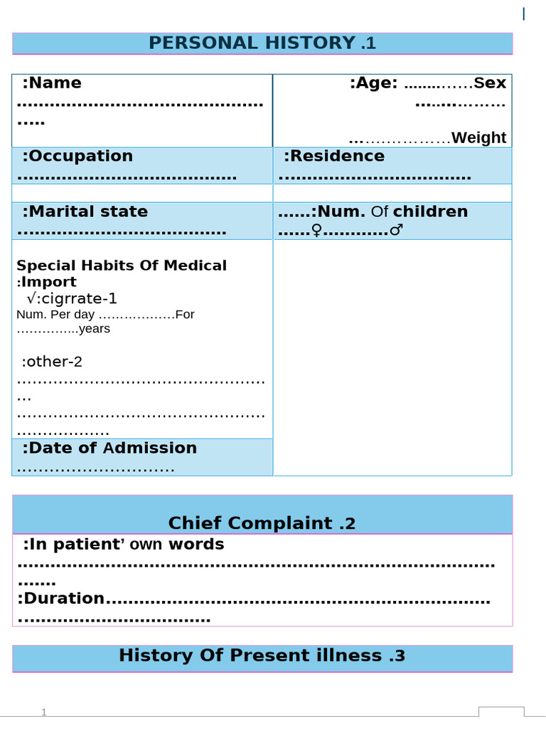 Orthoped. Sheet | PDF
