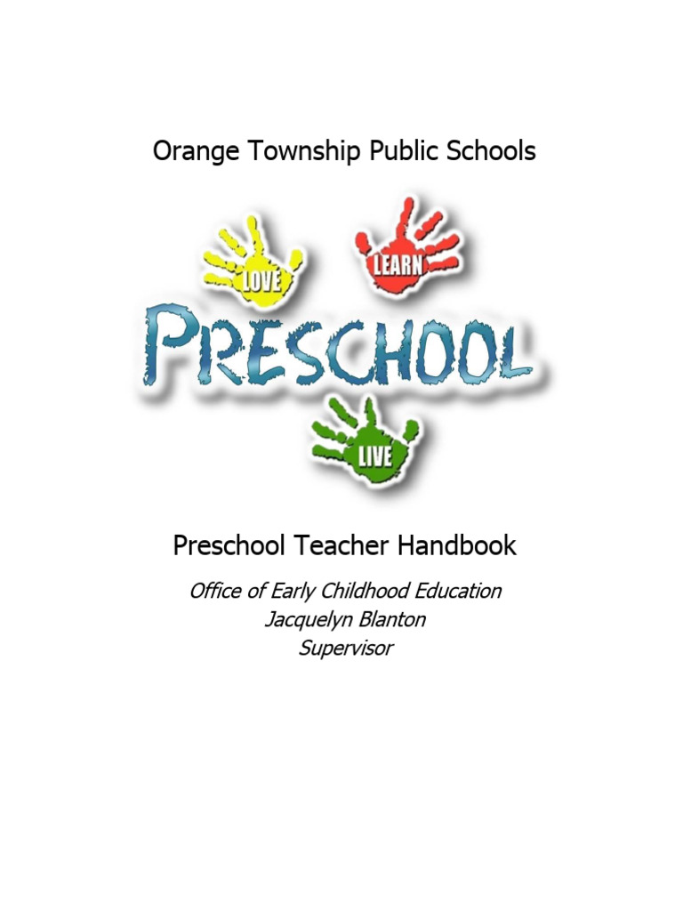 Preschool_Teacher_Handbook_Inserts | PDF