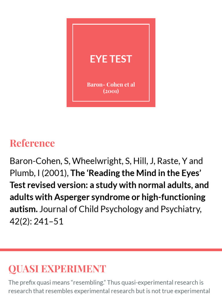 Eye Test | PDF