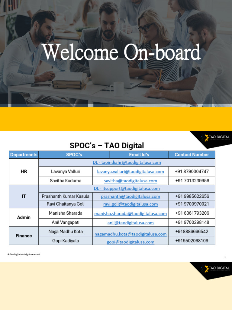 Spoc - Tao Digital 2 | PDF