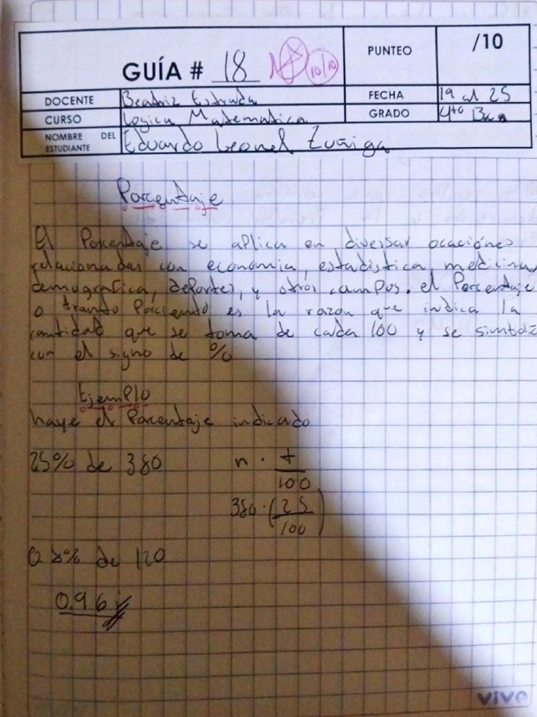 4to Baco Eduardo Zuñiga g18 Logica Matematica | PDF