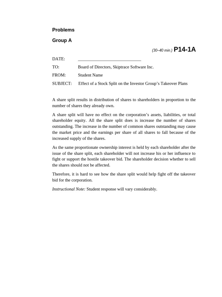 Chapter 14 Solutions Set A Pdf