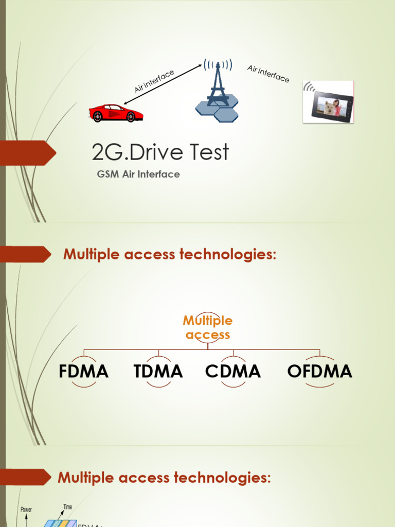 Drive Test Tools For GSM | PDF