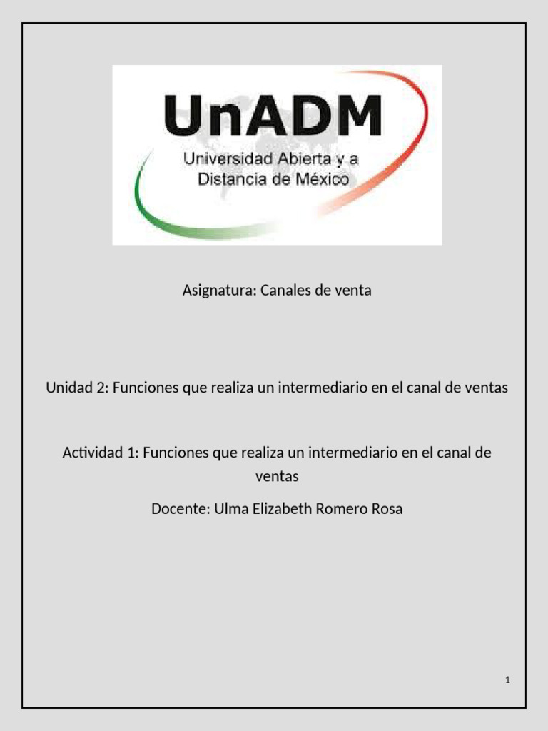 Gcav U2 A2 | PDF