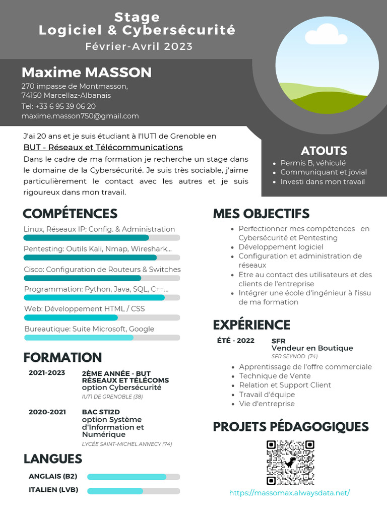 CV_Maxime_MASSON_V2 (1) | PDF