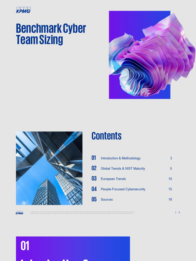 Benchmark Cyber Team Sizing | PDF