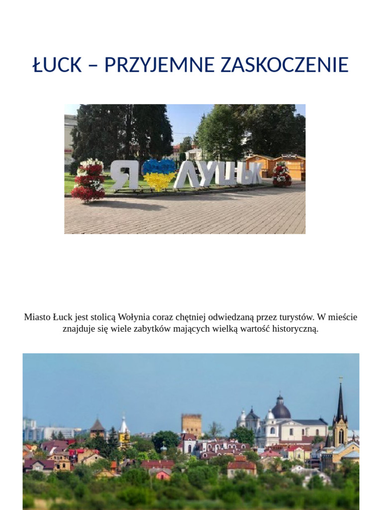 Łuck - Przyjemne Zaskoczenie | PDF