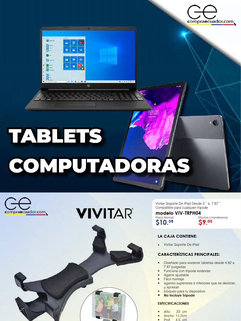 Catálogo Computadoras Tablets 26-08-2024 Compressed | PDF