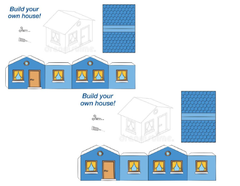 Casitas para Recortar | PDF