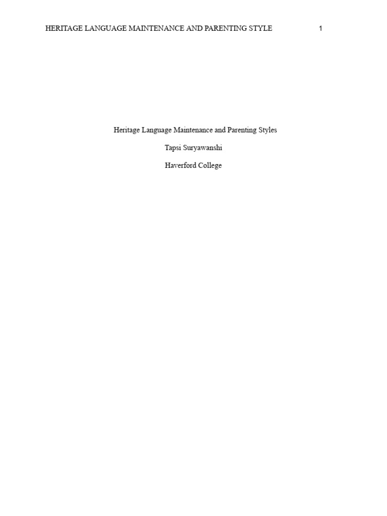 Psych 200 Paper | PDF