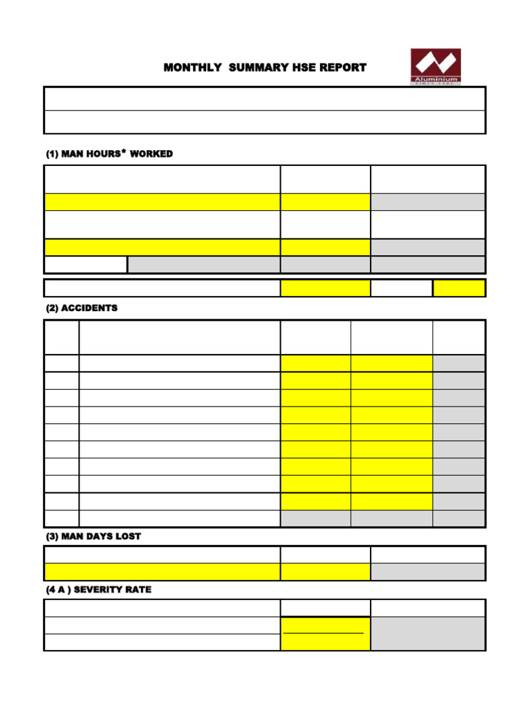 THE ADDRESS HSE MONTHLY REPORT DEC | PDF