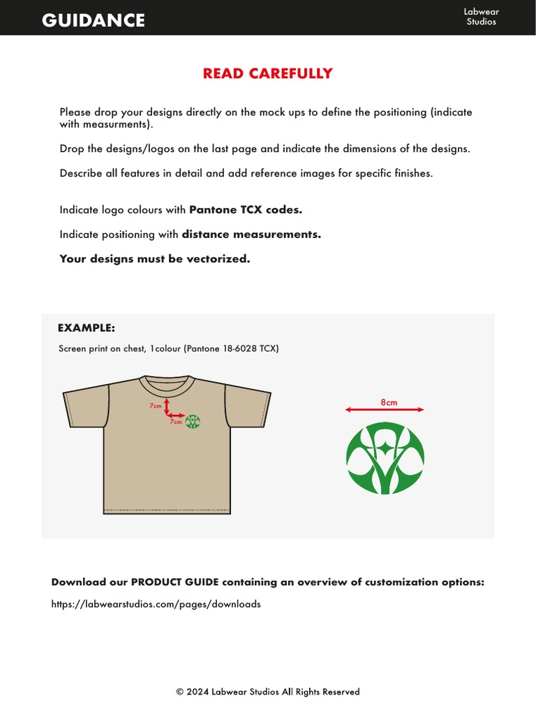 T-Shirt Template | PDF