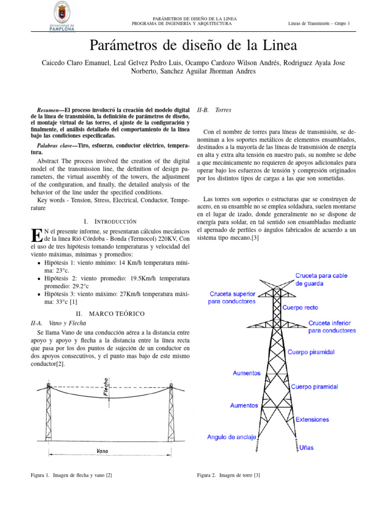 Parametros de Diseño | PDF