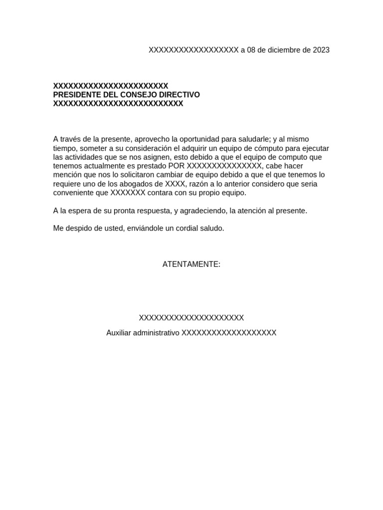 3 Solicitud de Equipo de Computo.doc3x | PDF