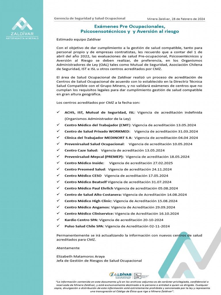 Calendario de Visitas A Terreno OA DE04-24 - R1 - ANEXO 1 | PDF