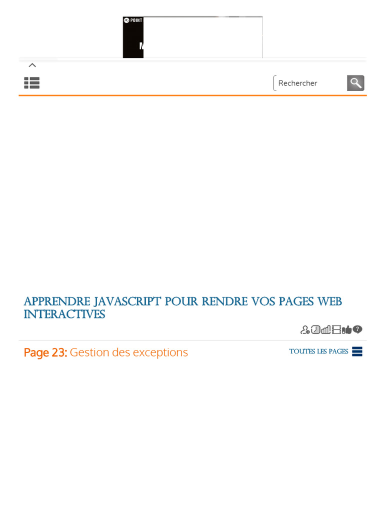 Gestion Des Exceptions | PDF