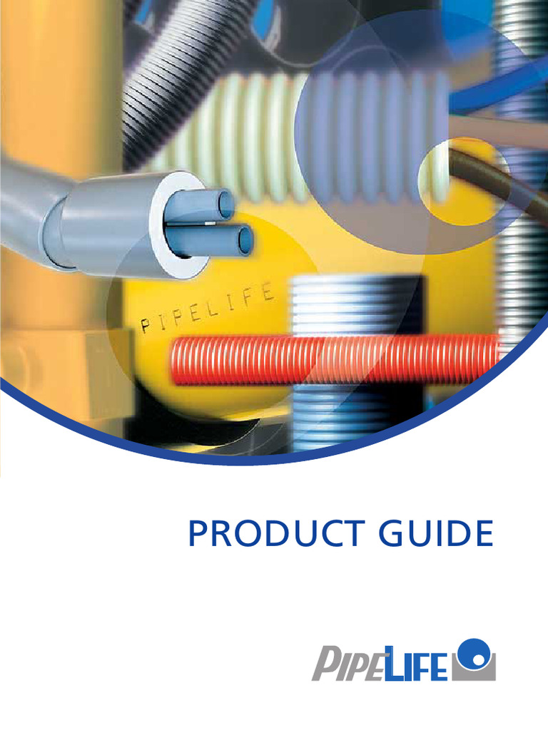Pipelife ProductGuide - 2003 - L | PDF | Pipe (Fluid Conveyance) | Technology & Engineering