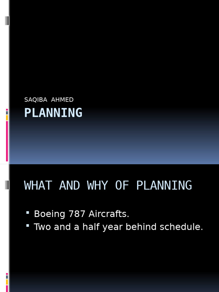 Planning | PDF