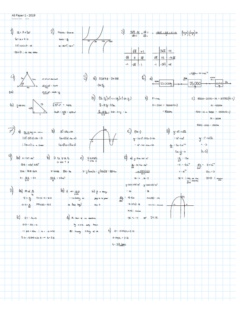 AS Paper 1 - 2019 | PDF