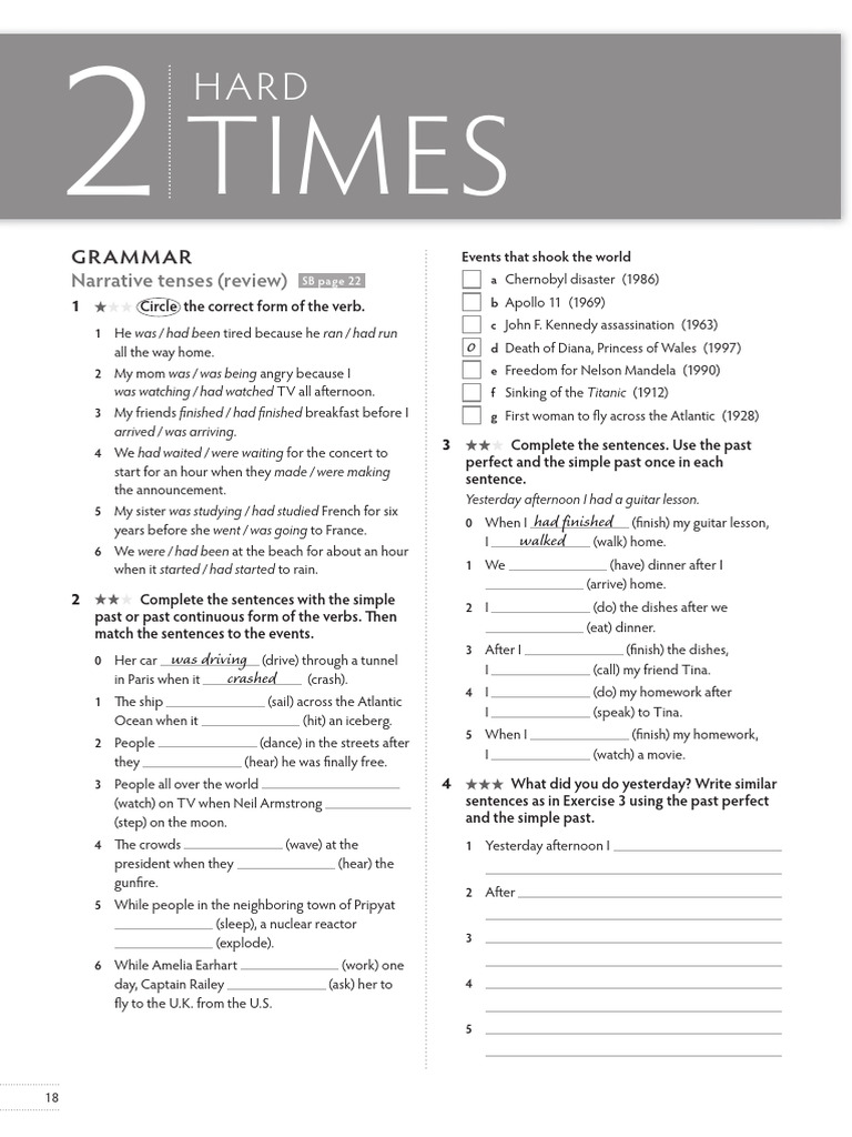 PES-English_GT4-Unit-2_WB | PDF