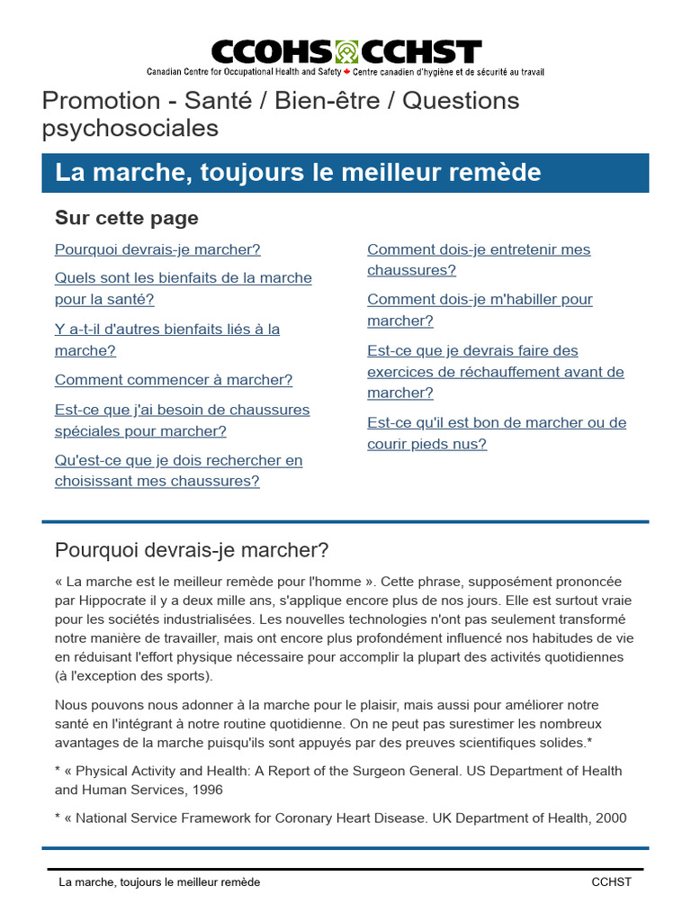 Walking | PDF