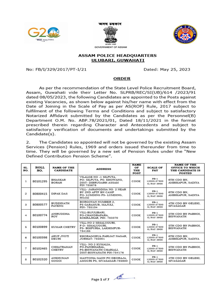 JKL Cook Battalion New | PDF