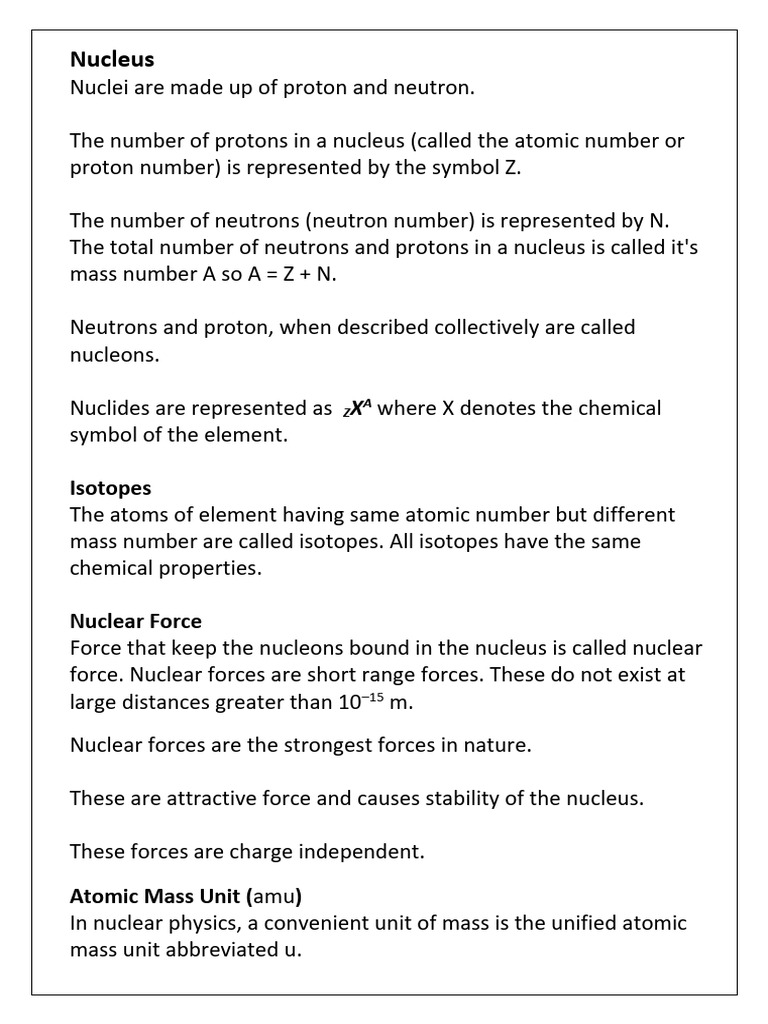 Nuclear Physics | PDF