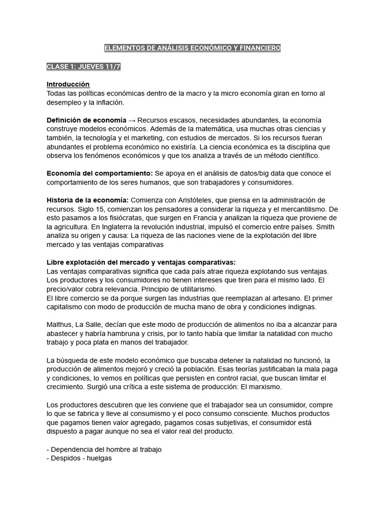 Analisis Economico y Financiero | PDF Analisis Economico y Financiero | PDF